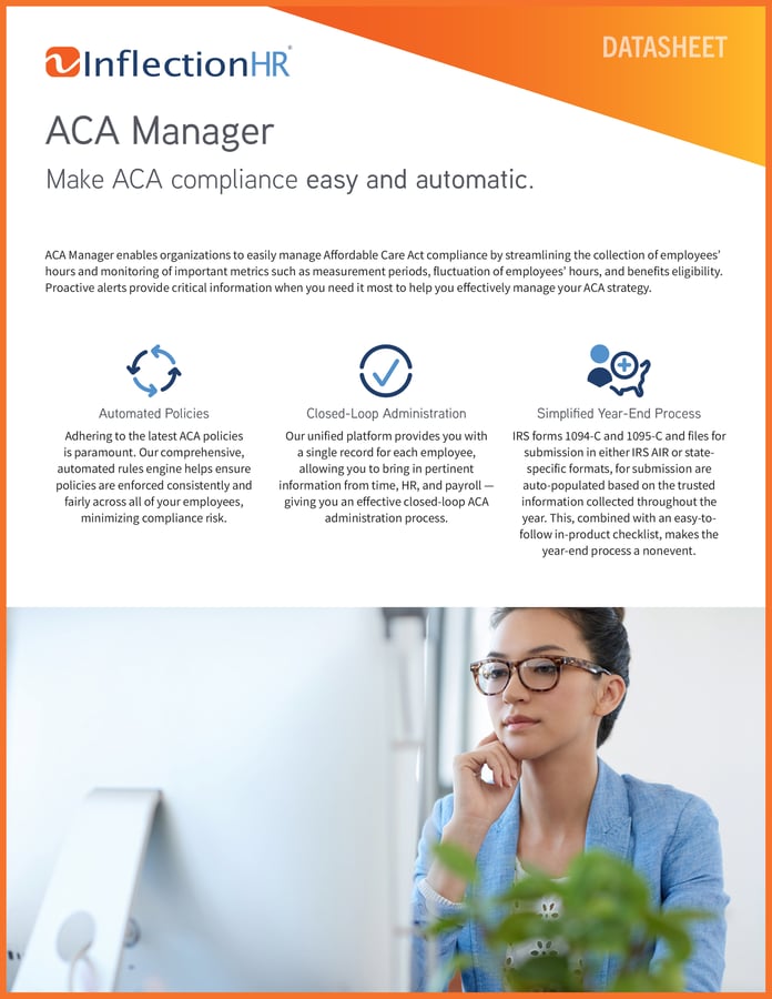 Cloud Based ACA Compliance | Inflection HR