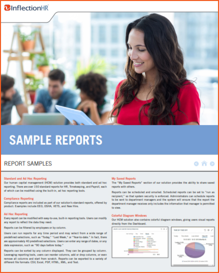HCM Solution Datasheets and Brochures | Inflection HR
