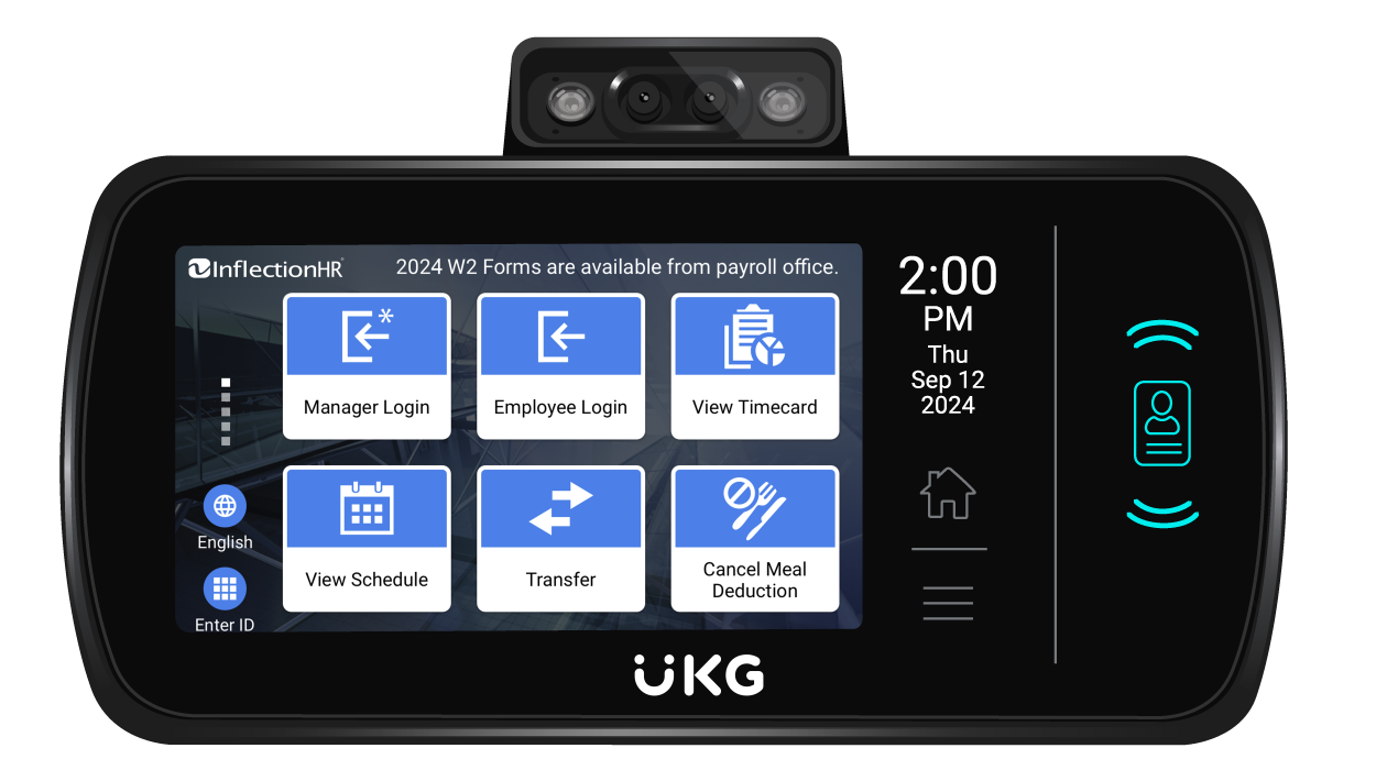 Employee Time Clock System Options | Inflection HR