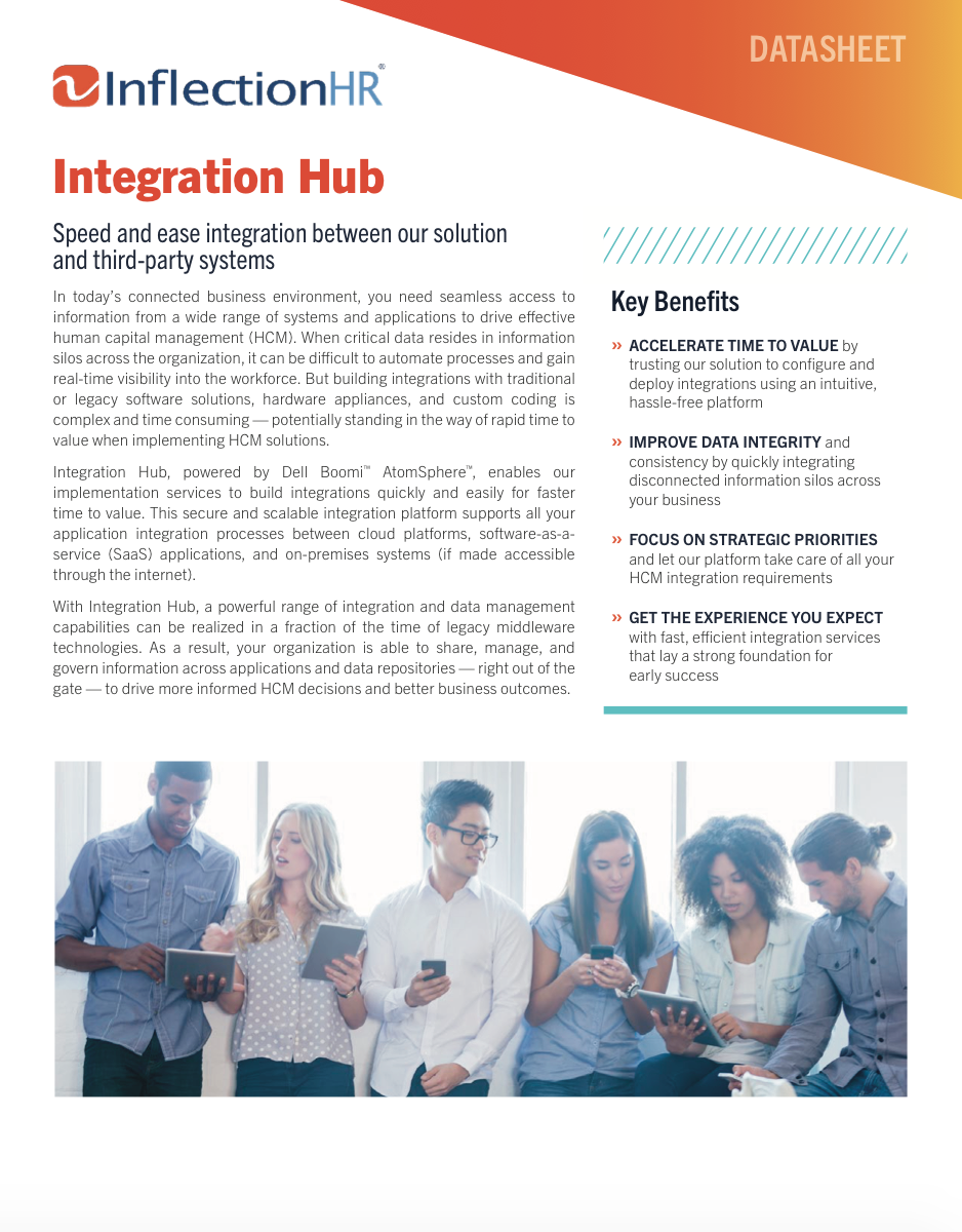 HCM Solution Integration Hub | Inflection HR